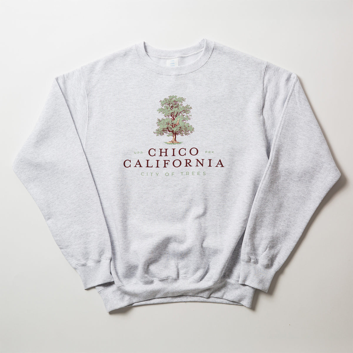 Chico City of Trees Thrifty Crew Sweater – Upper Park