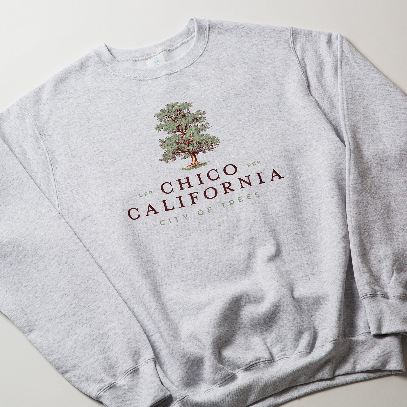 Chico City of Trees Thrifty Crew Sweater – Upper Park