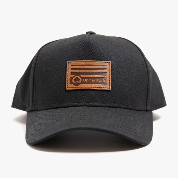 Leather Horizon Patch Frame Cap – Upper Park